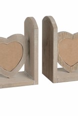 Heart Bookends - Freitaslaf Net LTD - Freitaslaf Net LTD