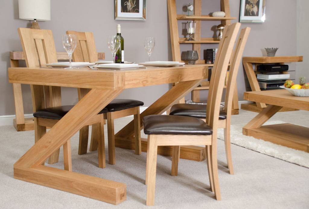Z Oak Small Dining Table - Freitaslaf Net LTD