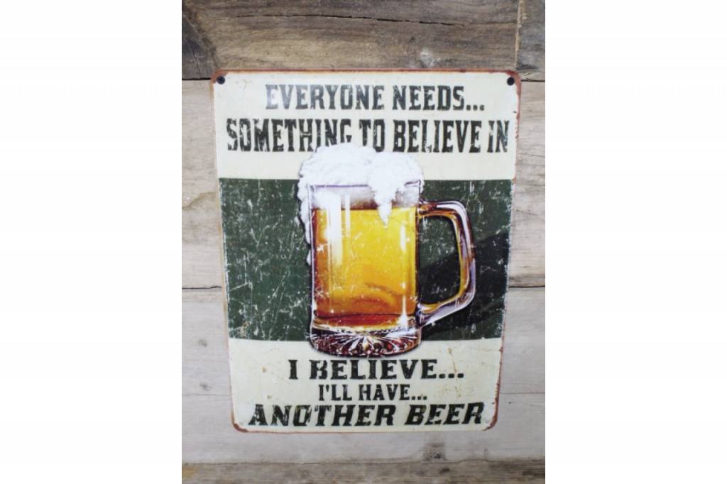 Another Beer - Metal Sign - Freitaslaf Net LTD - Freitaslaf Net LTD