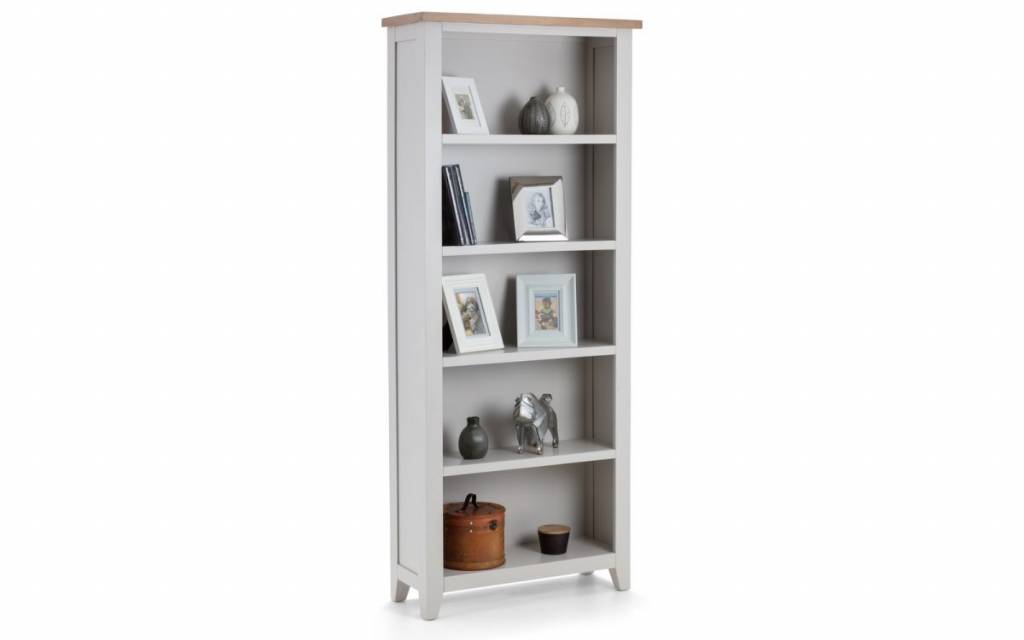 Richmond 2-Tone Tall Bookcase - Freitaslaf Net LTD - Freitaslaf Net LTD
