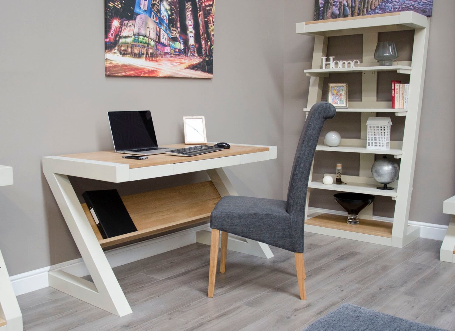 Painted Z Desk With Drawer - Freitaslaf Net LTD - Freitaslaf Net LTD