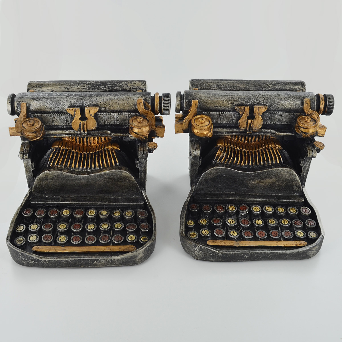 Typewriter Bookends - Freitaslaf Net LTD - Freitaslaf Net LTD