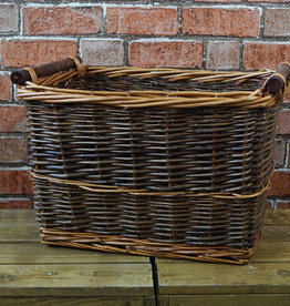 Large Grey Willow Log Basket - Freitaslaf Net LTD - Freitaslaf Net LTD