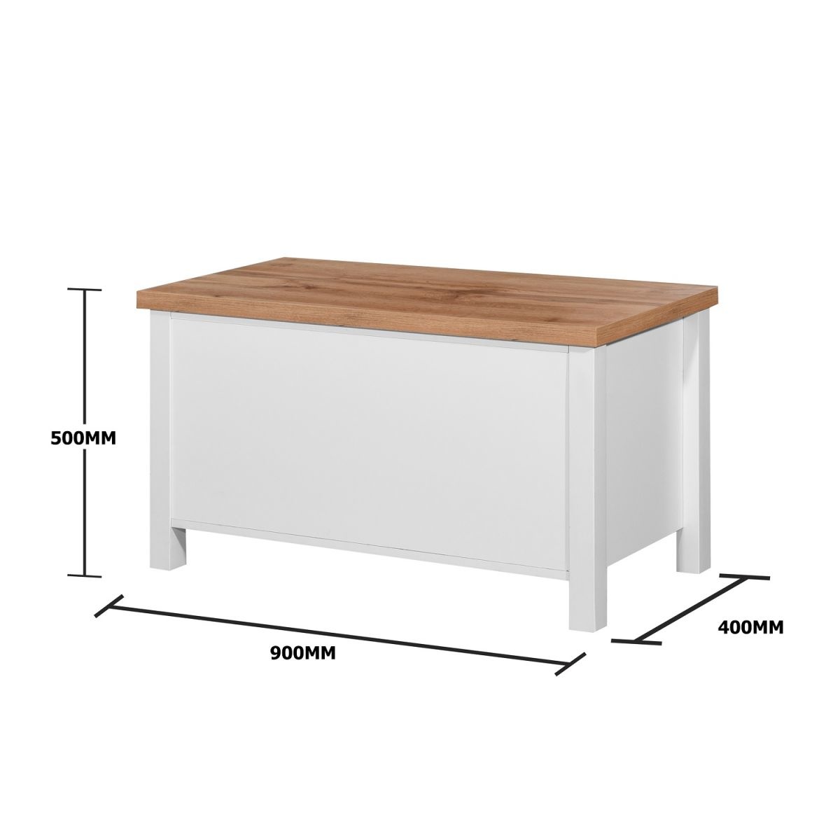 White Blanket Box - Freitaslaf Net LTD - Freitaslaf Net LTD