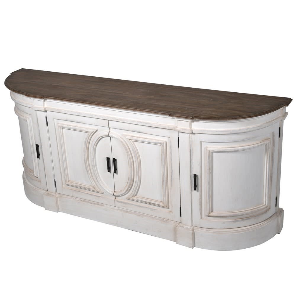 Nordic Gustavian Rounded Sideboard - Freitaslaf Net LTD