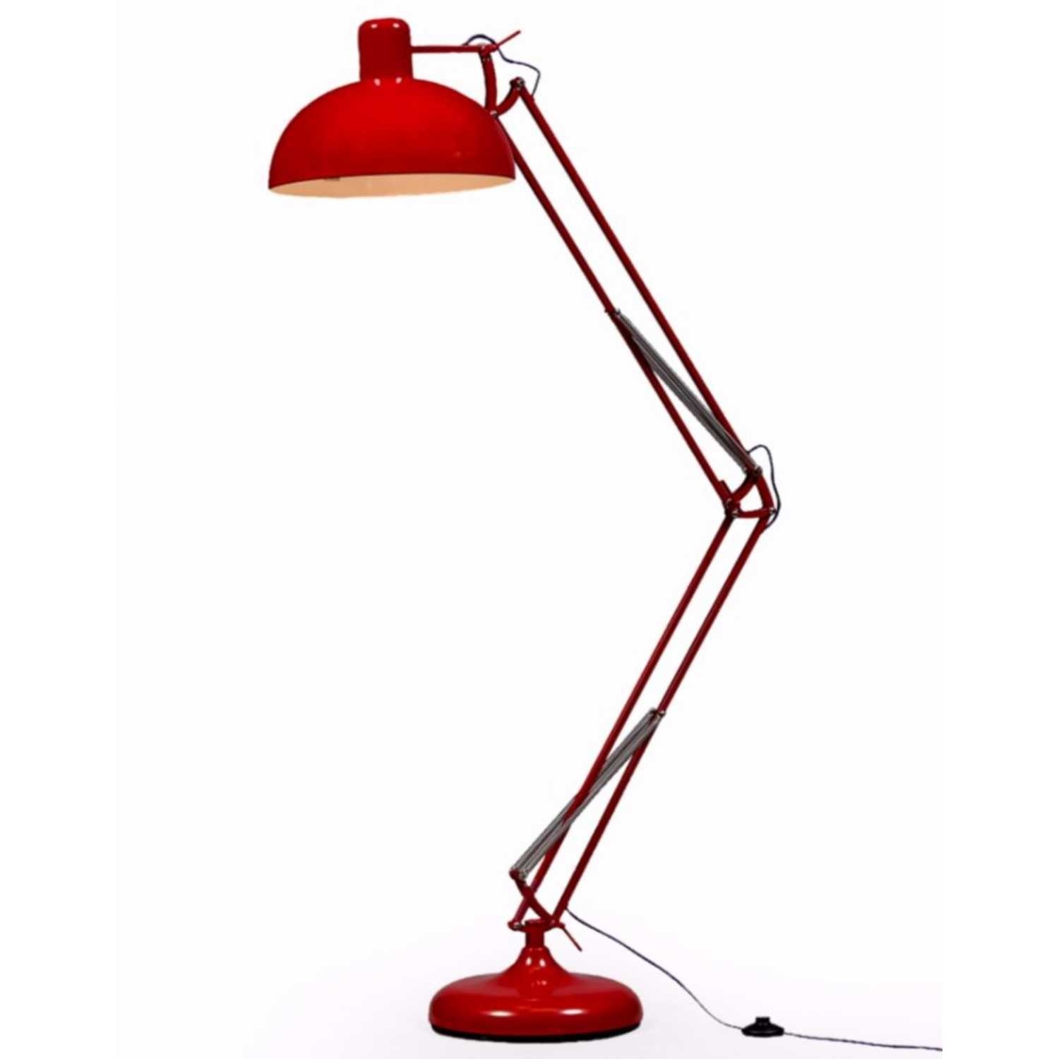 Red Classic Desk Style Floor Lamp - Freitaslaf Net LTD