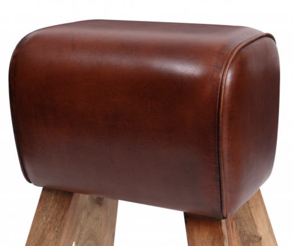 Leather Pommel Horse Stool - Small - Freitaslaf Net LTD