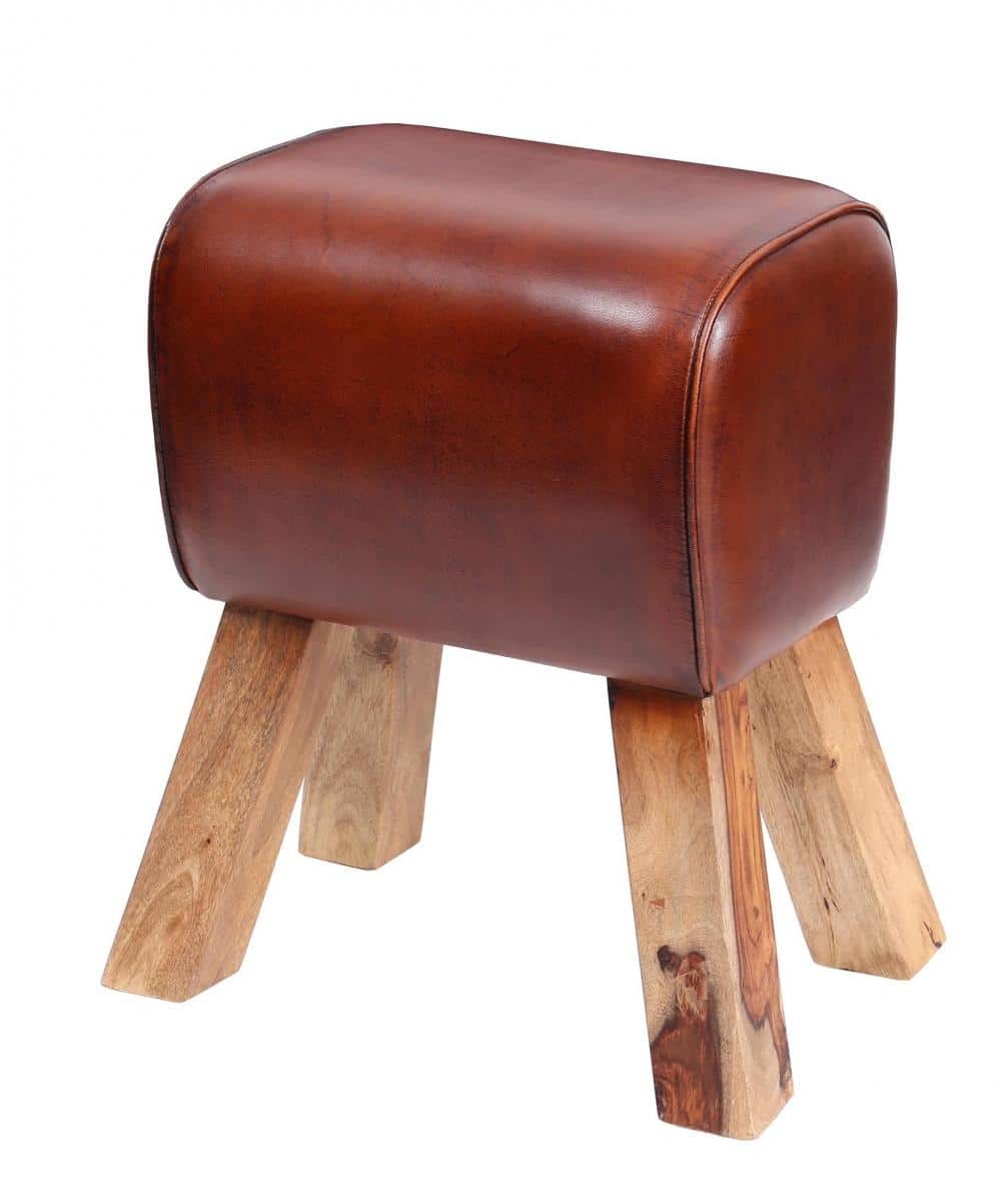 Leather Pommel Horse Stool - Small - Freitaslaf Net LTD