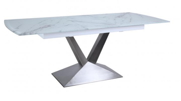 Marble Effect Extending Dining Table - Freitaslaf Net LTD - Freitaslaf ...
