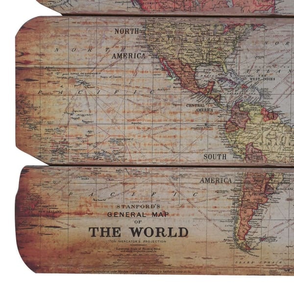 Large Wooden Plaque World Map - Freitaslaf Net LTD