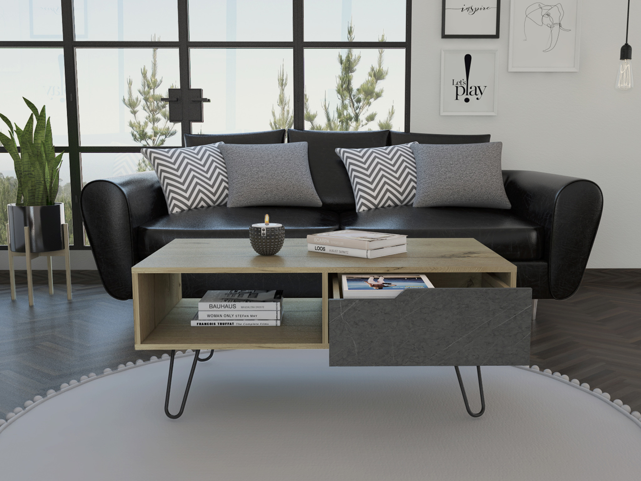 Manhattan Coffee Table - Freitaslaf Net LTD - Freitaslaf Net LTD