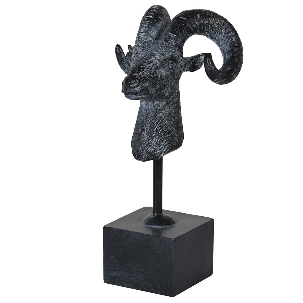 Goat Head on Stand - Freitaslaf Net LTD - Freitaslaf Net LTD