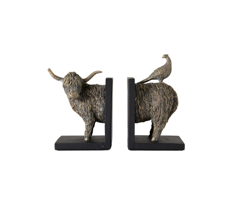 Highland Cow Bookends - Freitaslaf Net LTD - Freitaslaf Net LTD