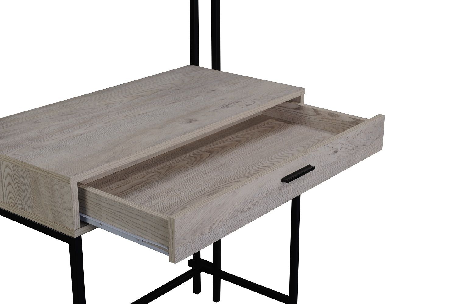 Zahra Ash Oak Dressing Table With Mirror - Freitaslaf Net LTD