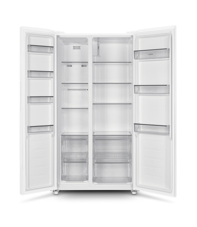 Montpellier MSBS442W American Style Fridge Freezer - Freitaslaf Net LTD