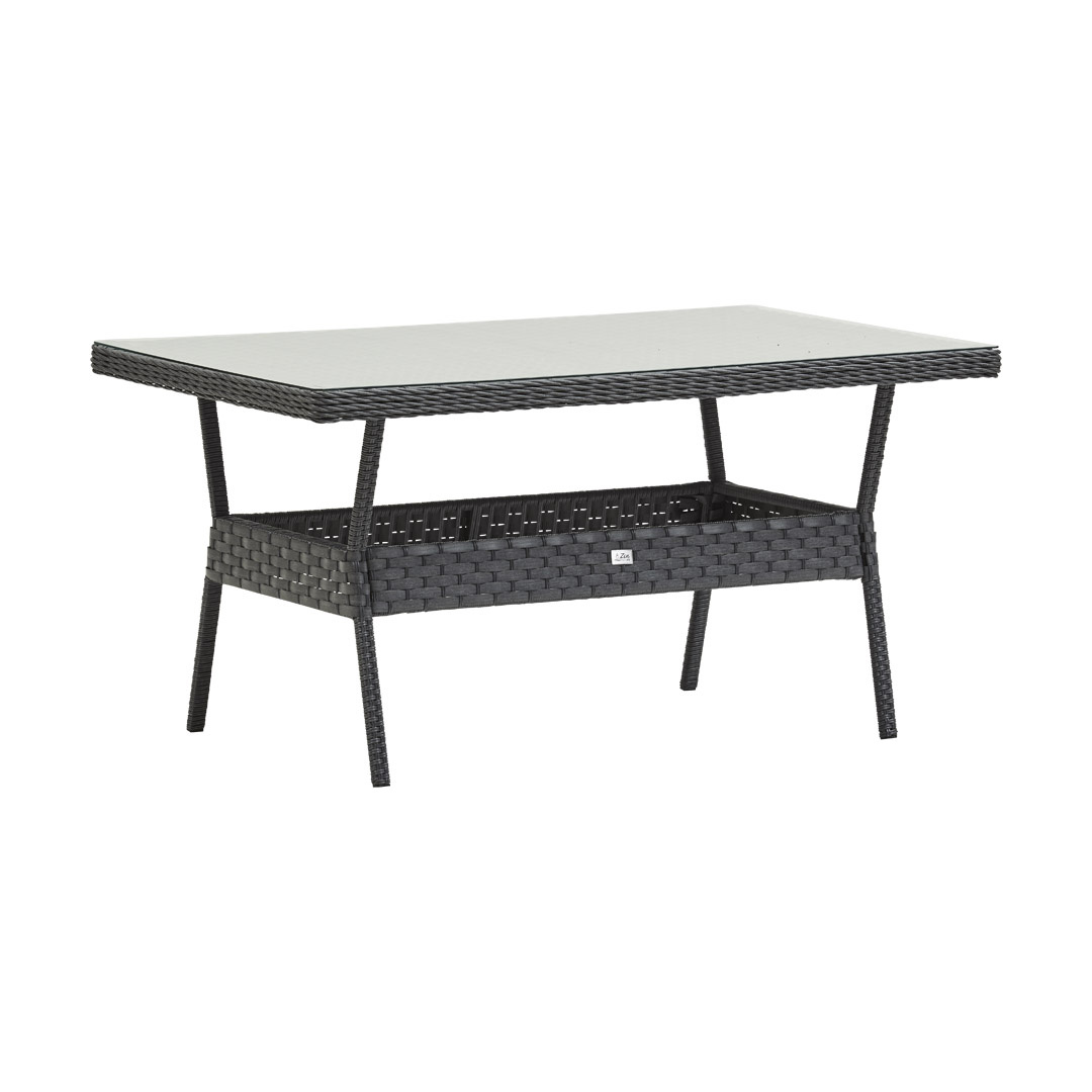 Outdoor Rattan Table Grey - Freitaslaf Net LTD