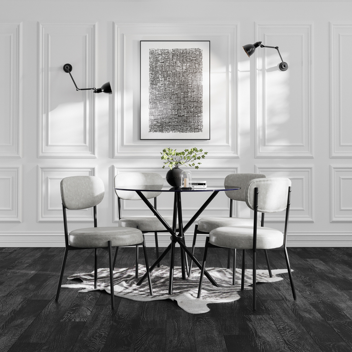 Casa Round Glass Dining Table - Freitaslaf Net LTD