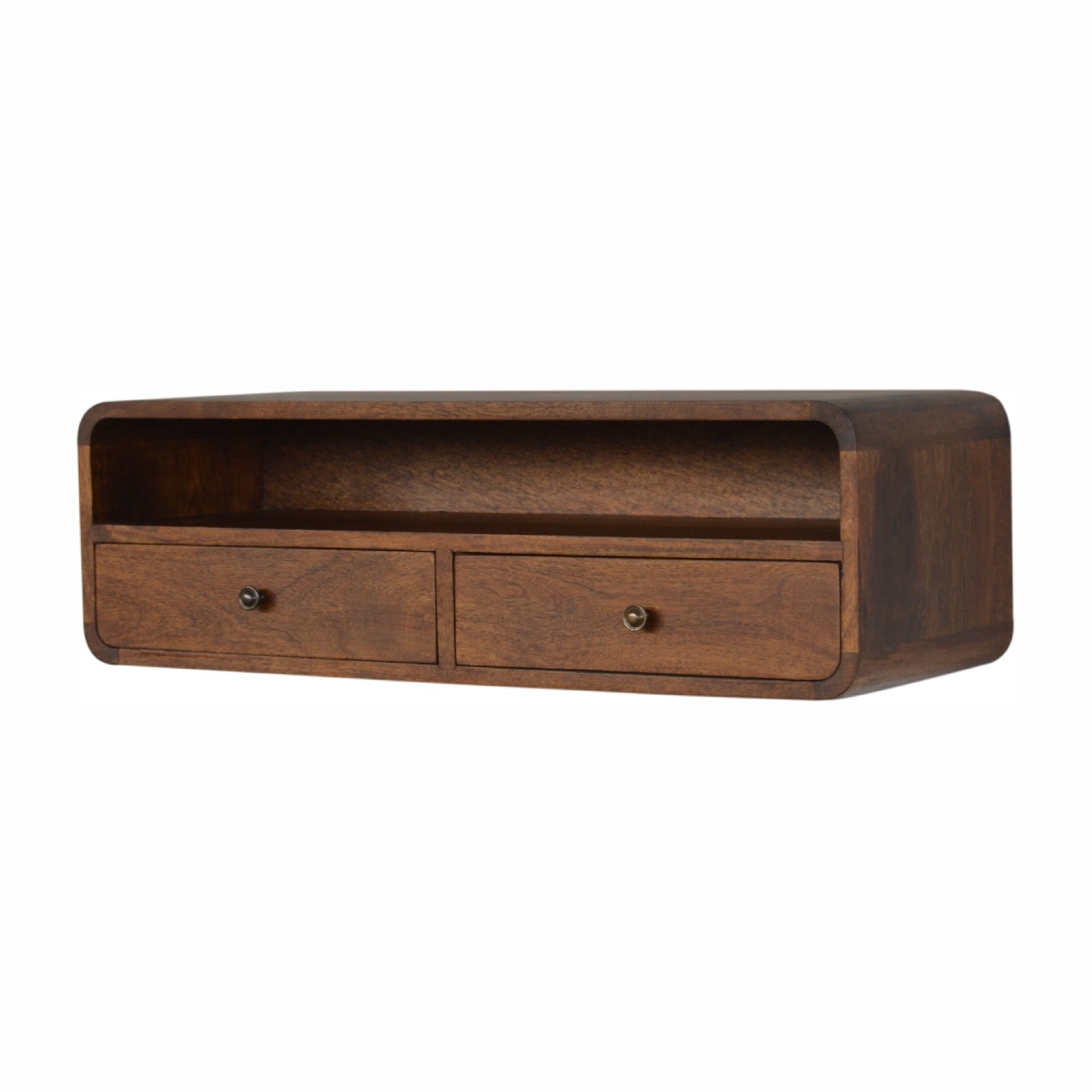 Floating Wood Console Table - Freitaslaf Net LTD