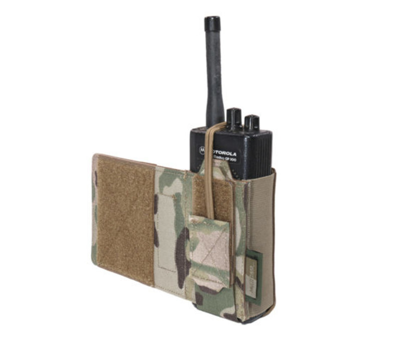 Warrior Laser Cut Wing Velcro Adjustable Radio Pouch (Left Side) MC ...