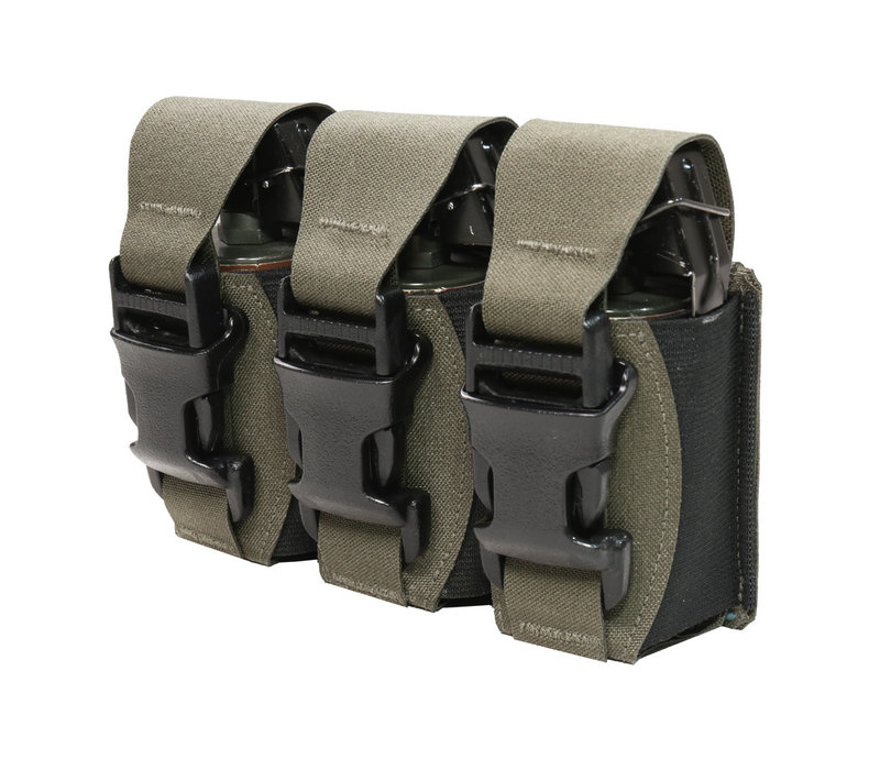 Warrior Laser Cut Triple 40mm Flashbang Pouch Multicam W-LC-T40-FBP-MC ...