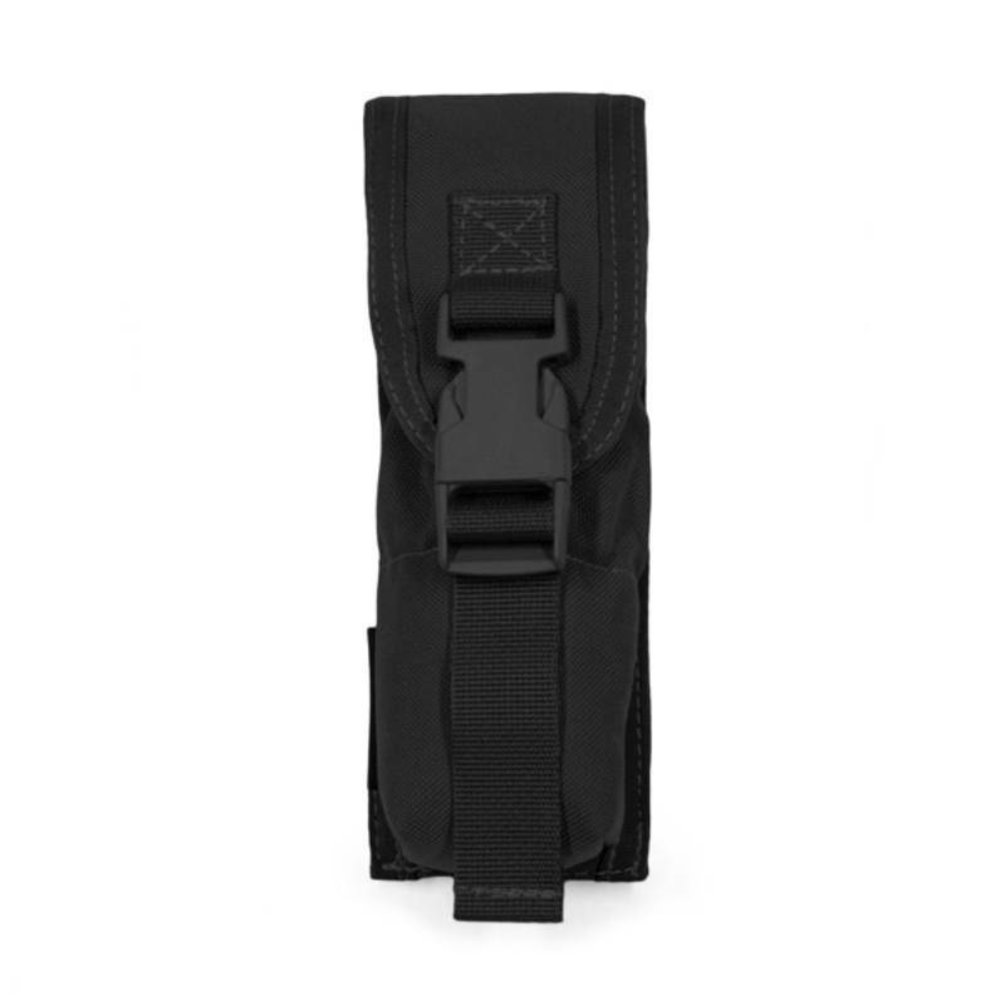 Warrior Assault System Large Torch / Suppressor Pouch Black - NLTactical
