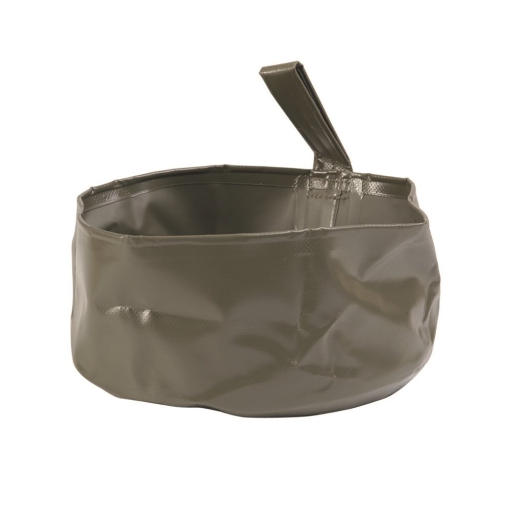 Collapsible PVC Bowl 5L Olive 16006001 - NLTactical