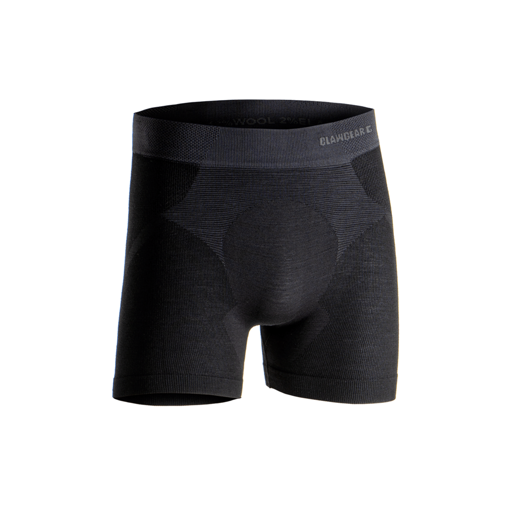 ClawGear Merino Seamless Boxer Black 39199 I NLTactical - NLTactical