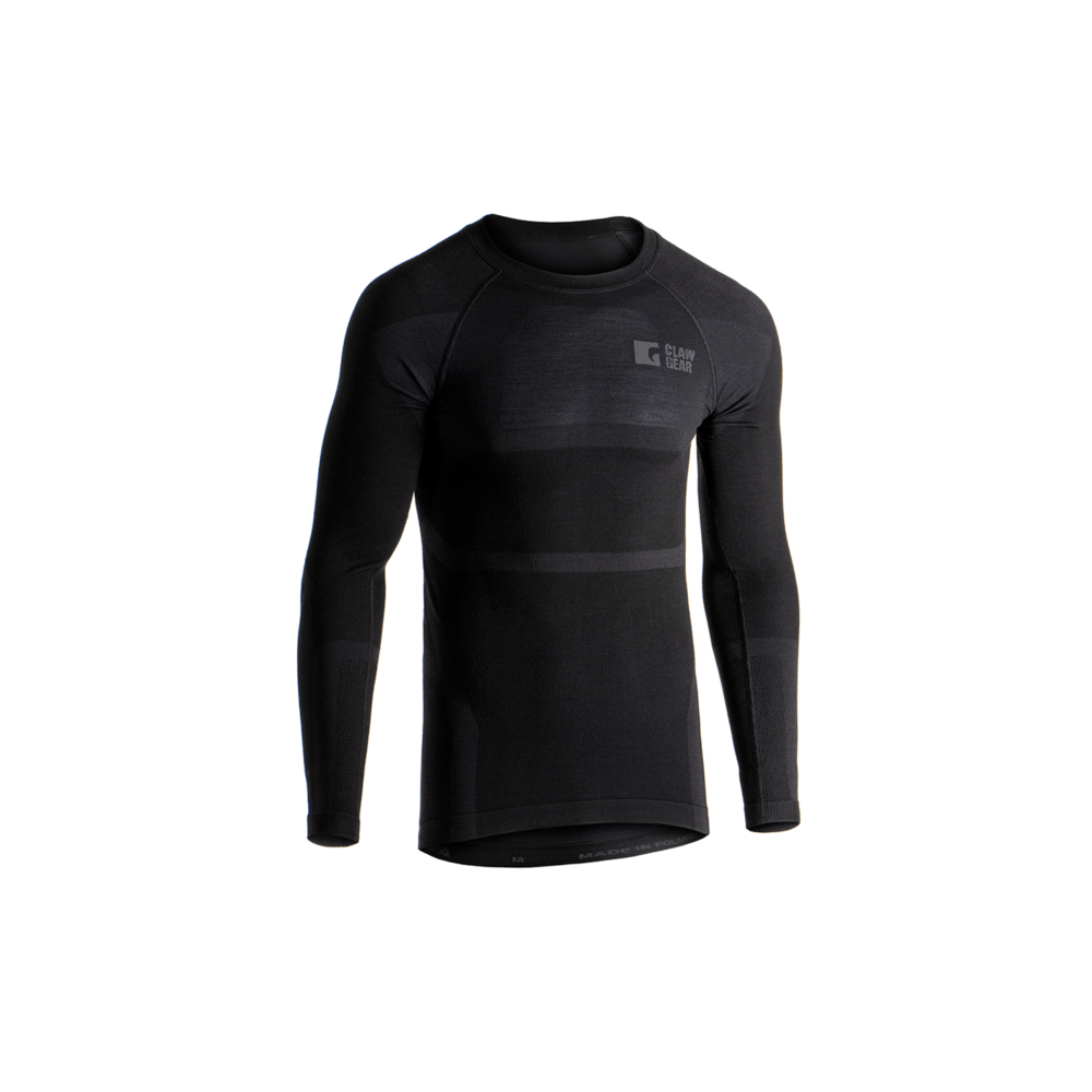 ClawGear Merino Seamless Shirt LS Black 39182 I NLTactical - NLTactical