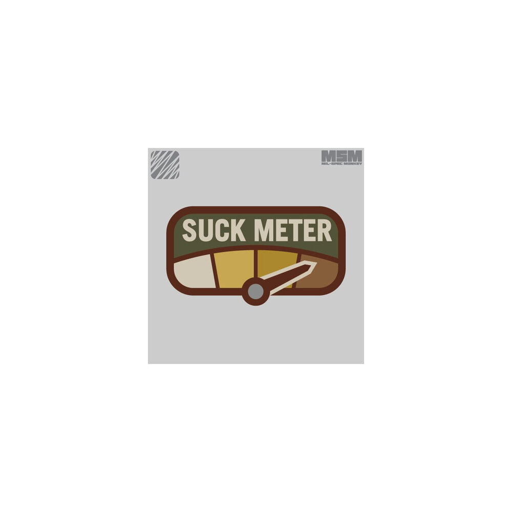 Mil-spec Monkey Suck Meter Patch Swat MSM-00067-Swat - NLTactical