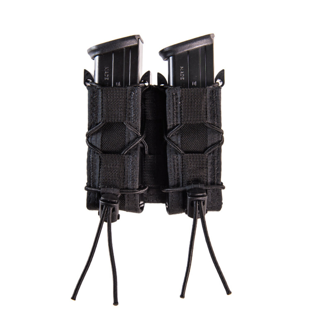High Speed Gear Pistol TACO® Double Mag Pouch Black 11PT02BK - NLTactical