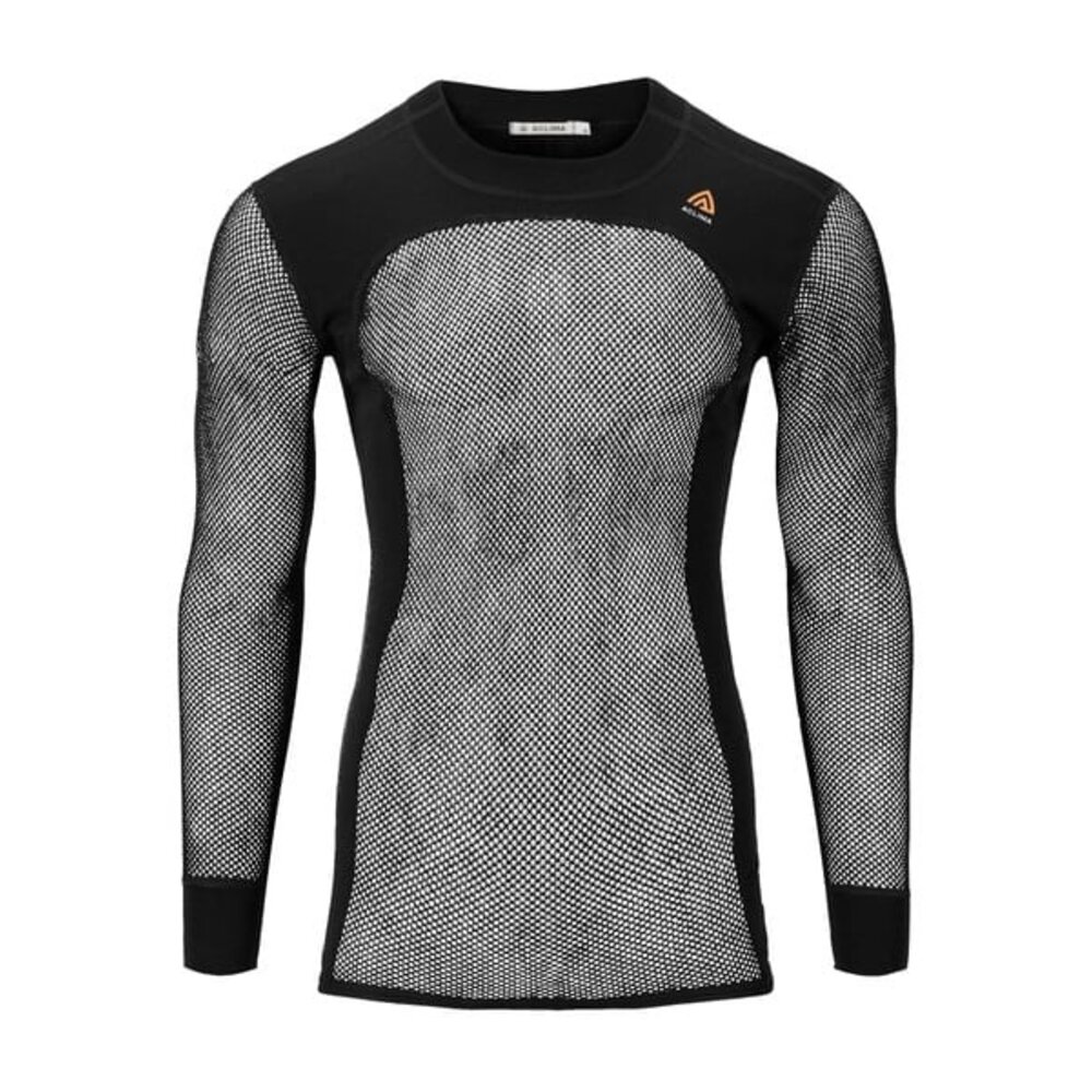 Aclima WoolNet Original Crewneck M's - Jet Black 101630_101630-123 ...