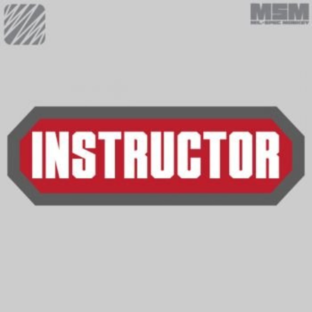 Milspec Monkey Instructor patch - NLTactical