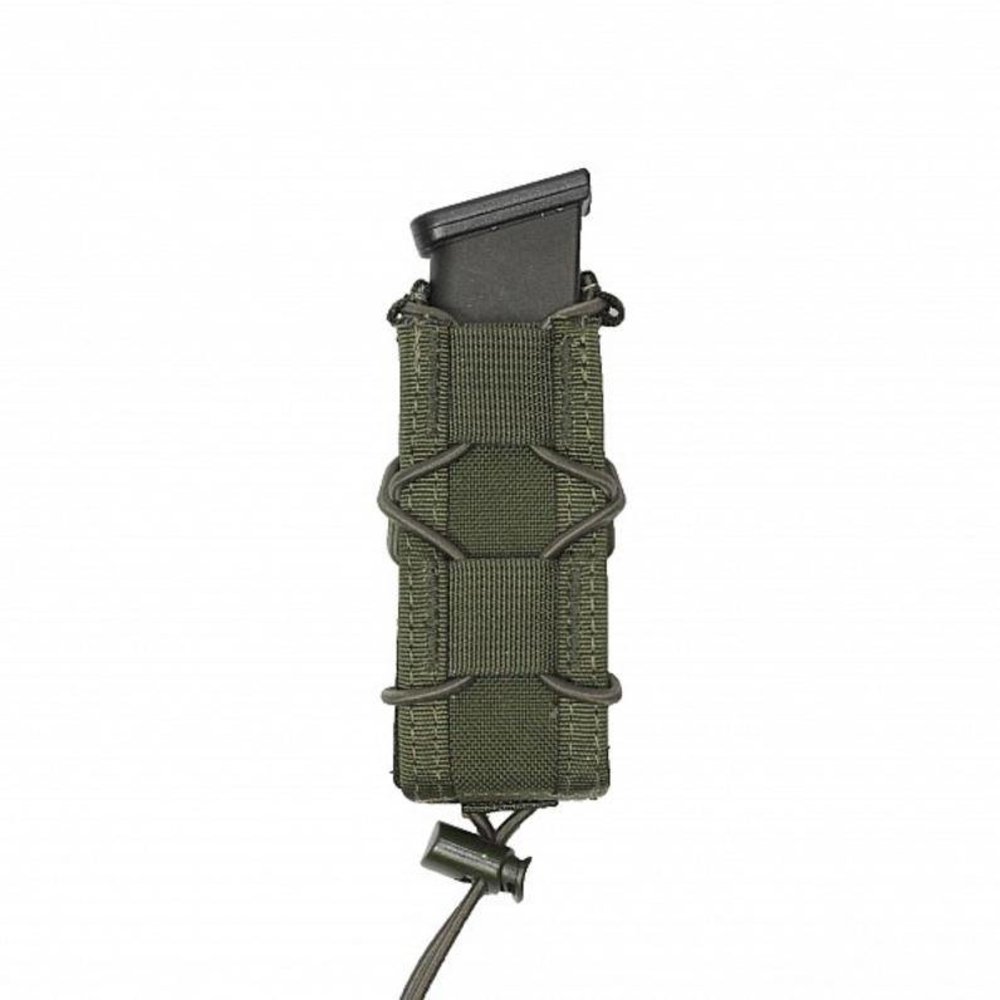 Warrior Single Quick Mag for 9mm Pistol - Olive Drab - NLTactical