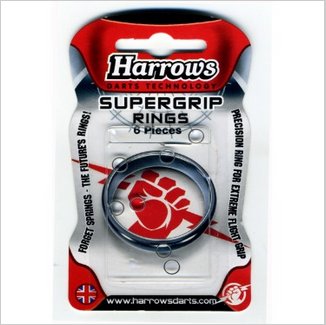 Harrows Supergrip Rings 6 Stuks - Dartshopper.nl
