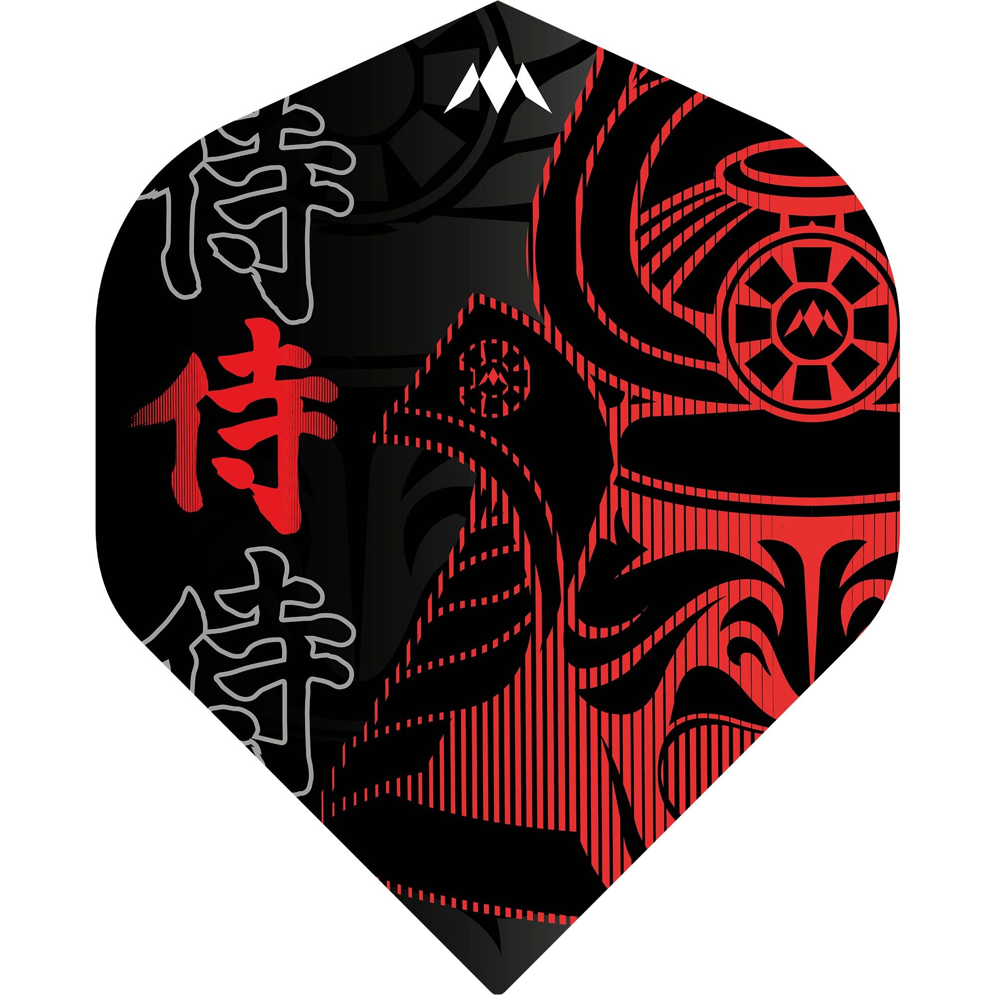 Mission Samurai II NO2 - Rood - Dartshopper.nl