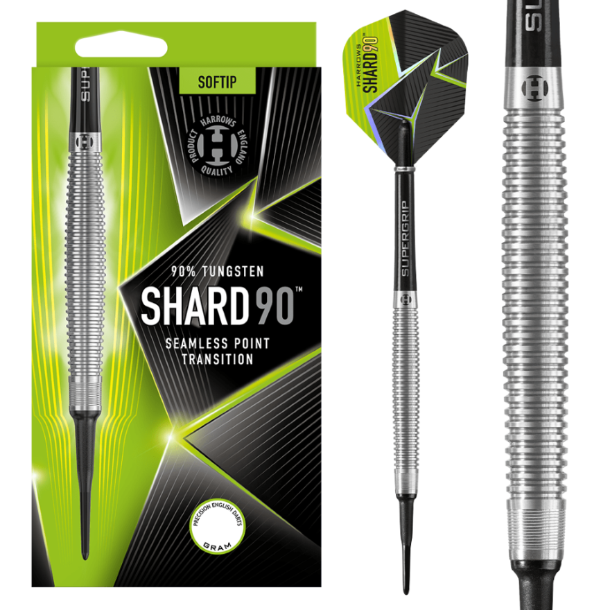 Harrows Shard 90% Soft Tip - Dartshopper.nl