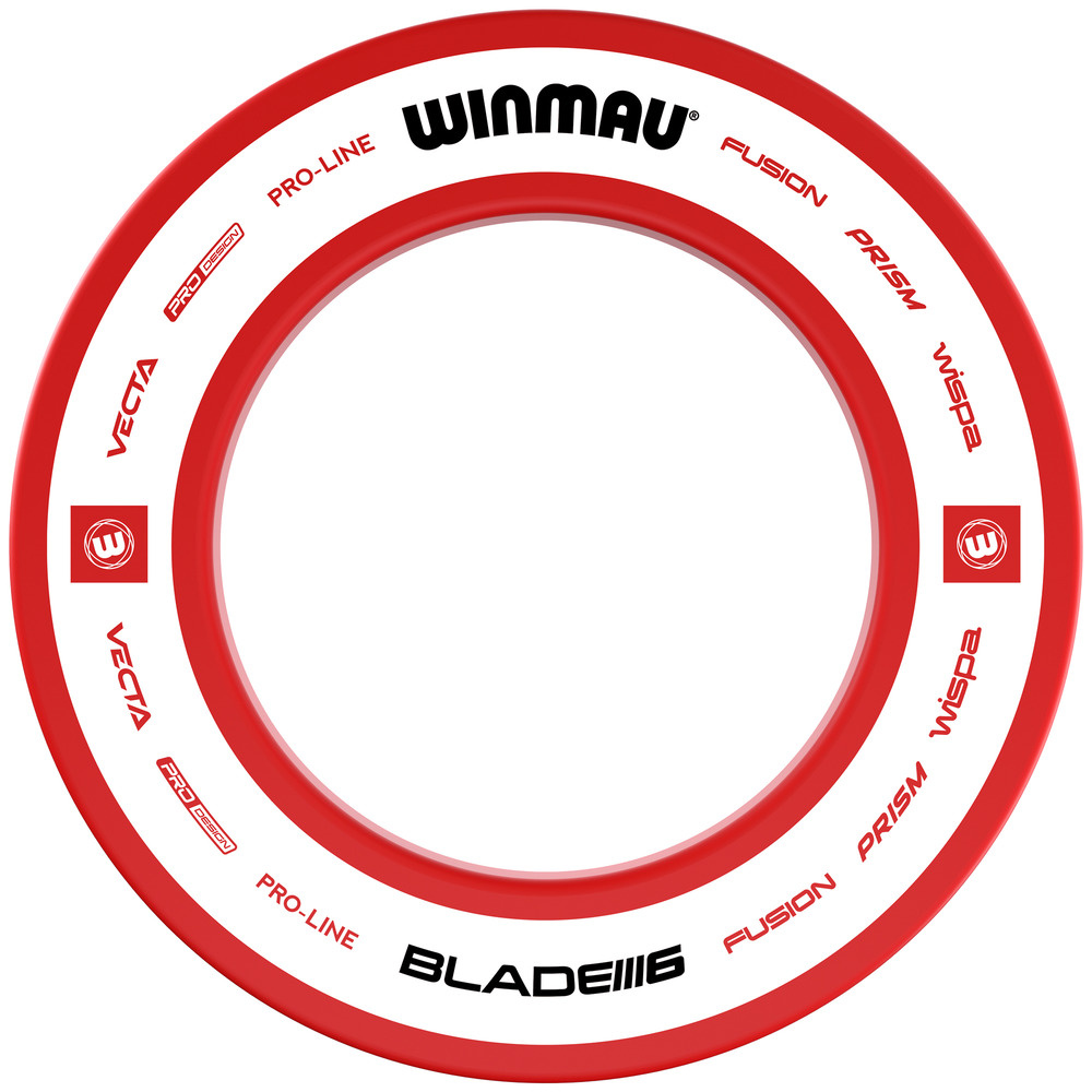Winmau Pro Line Blade 6 2.0 Red Surround - Dartshopper.nl