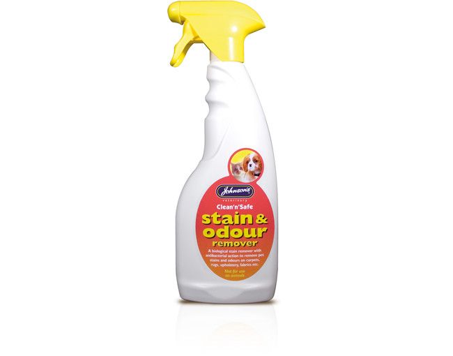 Clean n Safe Stain/Odour Remover Trigger Spray 500ml - Pet Care By Post