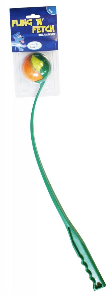 Fling N Fetch Ball Launcher Dog Toy - Pet Care By Post