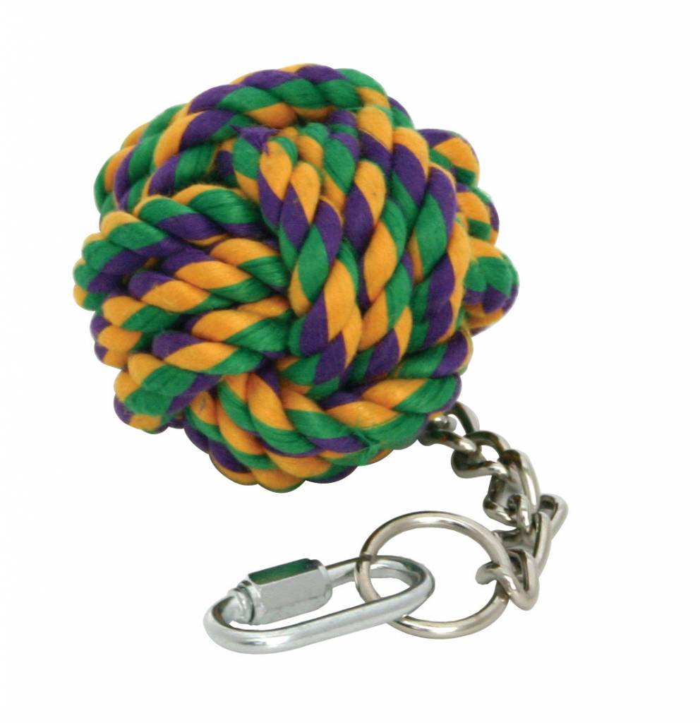 Knuts For Knots Ball On Chain Bird Toy - Pet Care By Post