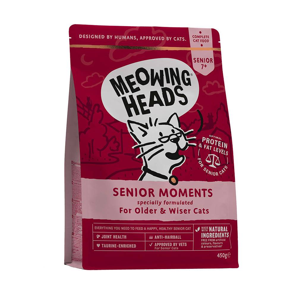 Senior Moments, Senior Cat Food - Pet Care By Post