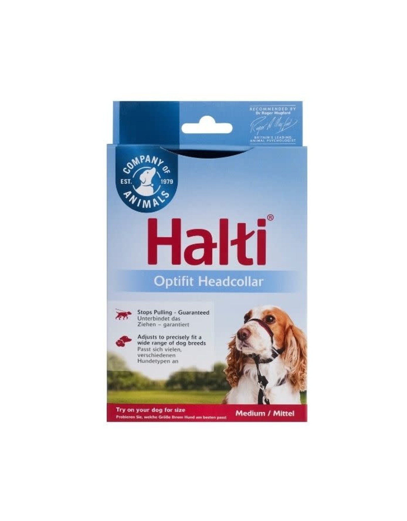 Halti Dog Optifit Headcollar - Pet Care By Post