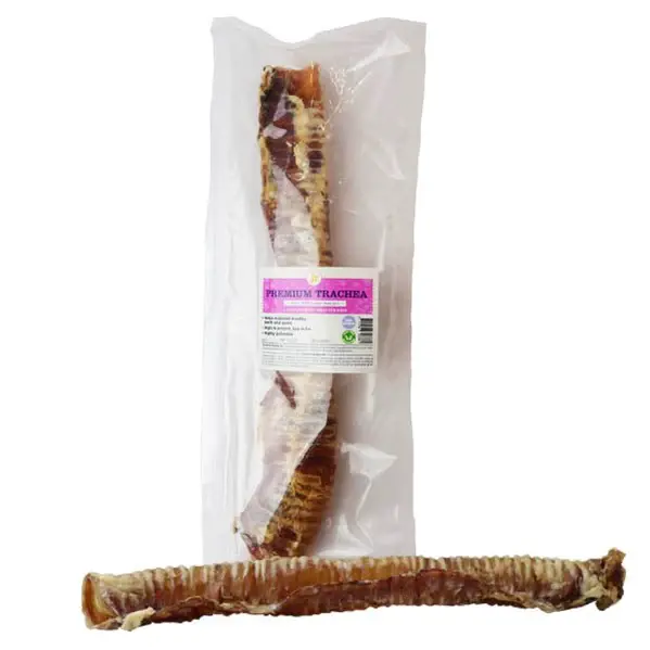 XL Premium Beef Air Pipe (Trachea) Single Dog Treat, 25cm - Pet Care By ...