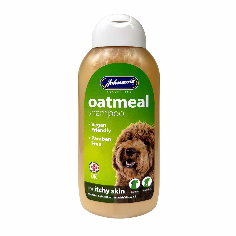 Oatmeal Dog Shampoo for Itchy Skin, 200ml - Pet Care By Post