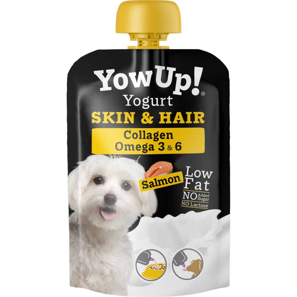Dog Yogurt Skin & Hair Pouch, 115g - Pet Care By Post