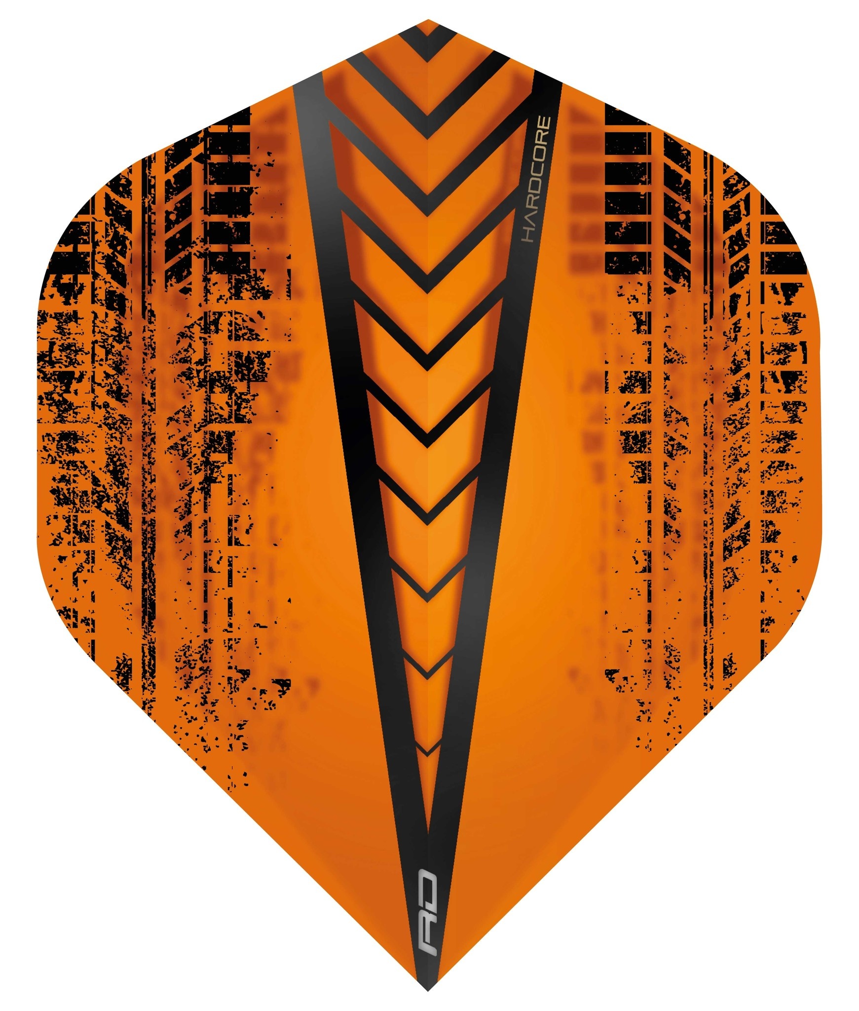 Red Dragon Hardcore Radical Orange - Dart Flights - Dartshopper.de
