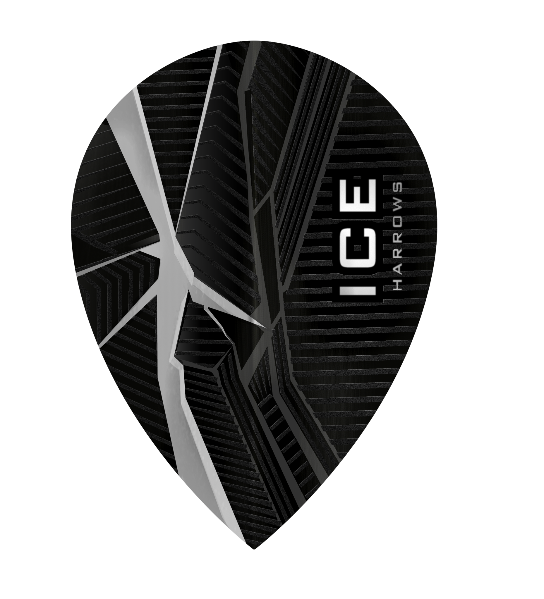 Harrows ICE Recut Pear Clear - Dart Flights - Dartshopper.de