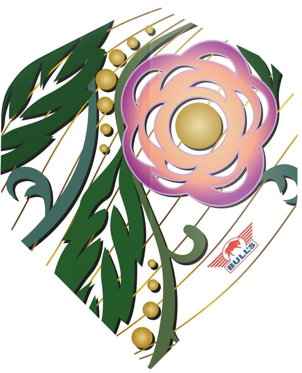Bull's Powerflite S100 Flora Camil Std. - Dart Flights - Dartshopper.de