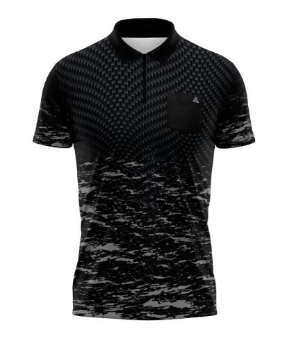 Arraz Lava Dart Shirt Black & Grey - Dartshopper.de