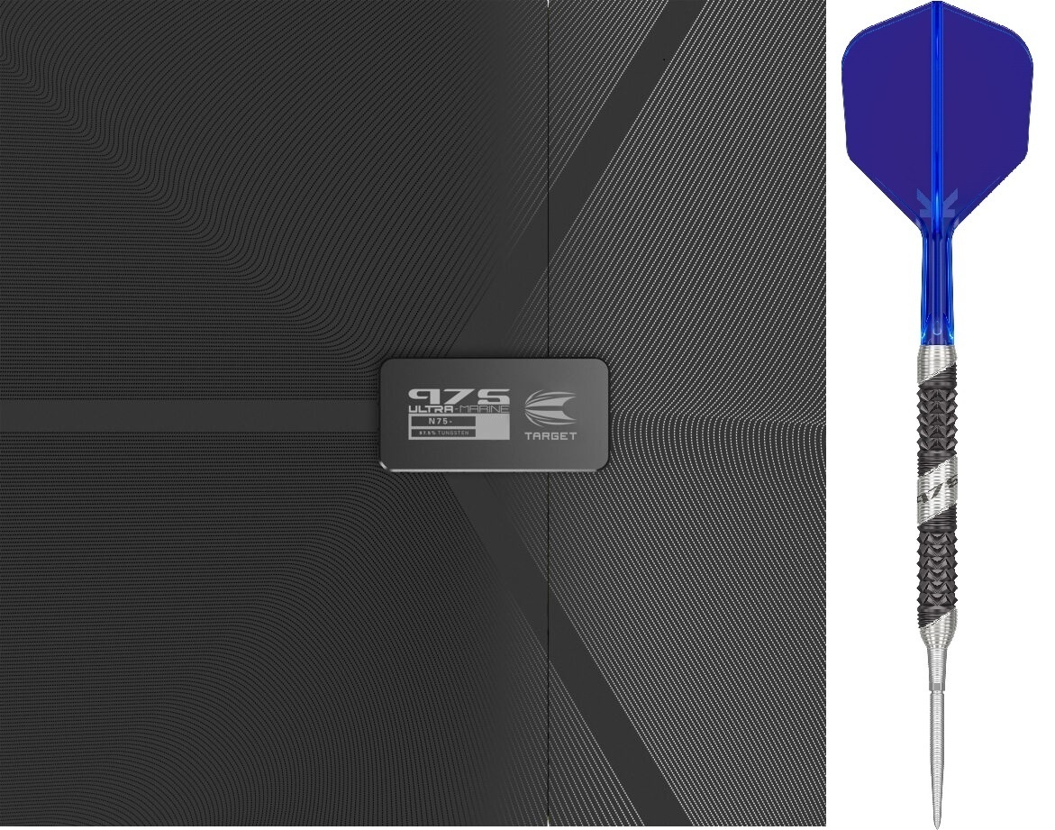 Target 975 Ultra Marine 01 Swiss Point 97,5% - Steeldarts - Dartshopper.de
